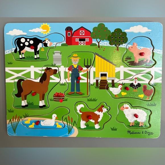Melissa & Doug | Toys | Melissa Doug Old Macdonalds Farm Sound ...